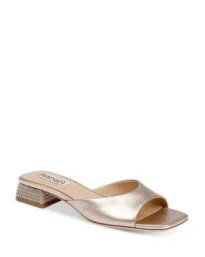 Badgley Mischka Metallic Shoes For Women