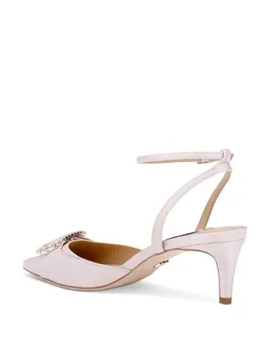 Badgley Mischka Odesza Leather Pumps - Pink