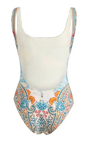 Etro Printed One-piece Swimsuit