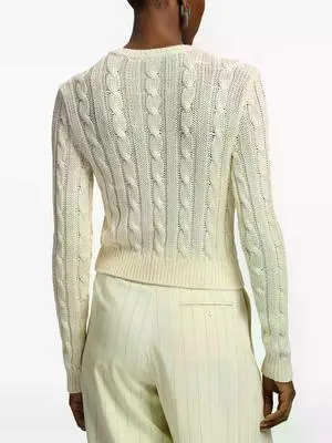 Ralph Lauren Cable-knit Buttoned Cardigan