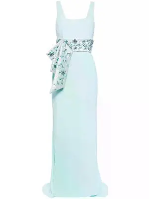 Badgley Mischka Frill Evening Dresses