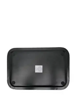 LES-OTTOMANS X Browns Palm Tree-print Iron Tray