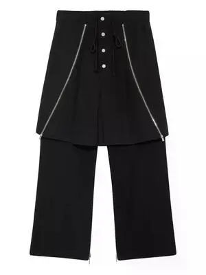 FFFPOSTALSERVICE Zip-detail Trousers