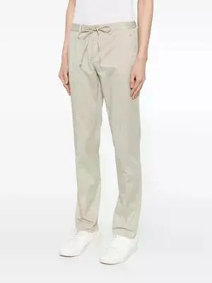 Corneliani Drawstring Straight-leg Trousers