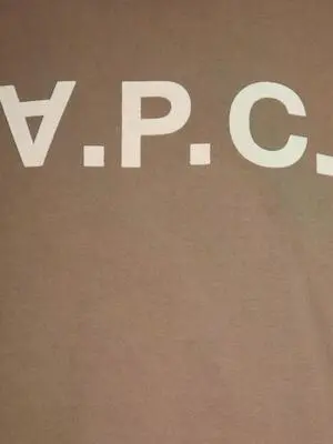 A.p.c. Cotton T-shirt - Neutrals