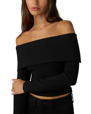 Joe's Jeans The Olive Off-the-shoulder Top