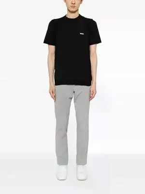 BOSS Logo-print Cotton-blend T-shirt