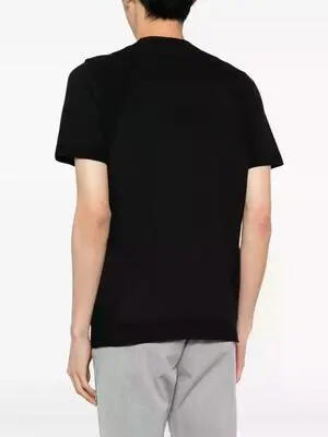 BOSS Logo-print Cotton-blend T-shirt