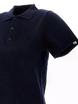 Extreme Cashmere Short-sleeve Polo Shirt