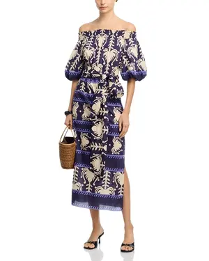 Johanna Ortiz Harbor Midi Dress