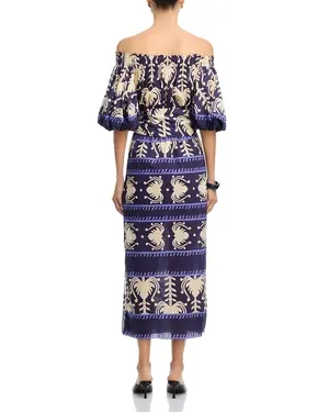 Johanna Ortiz Harbor Midi Dress