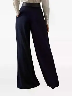 Ralph Lauren Pleated Wool Palazzo Pants