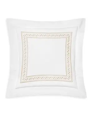 PRATESI Impero Euro Sham - White/beige