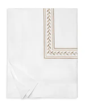 PRATESI Impero Duvet Cover, King - White/beige