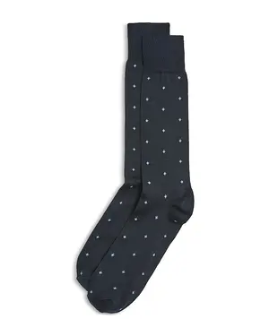 BLOOMINGDALE'S Diamond Crew Socks