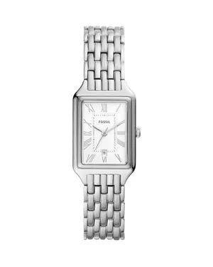 Fossil Three-hand Date Stainless Steel Watch - Silver/silver