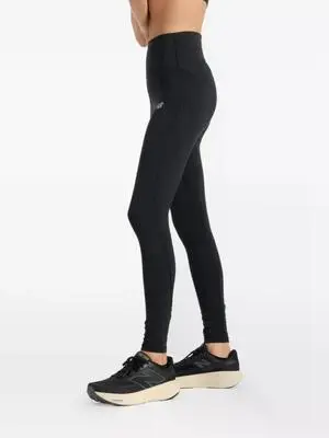 NEW BALANCE Logo-print Leggings - Black