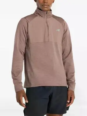 NEW BALANCE Half-zip Long-sleeve Sweatshirt