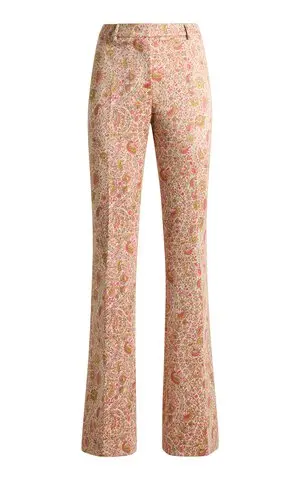 Etro Printed Flared Pants - Multi