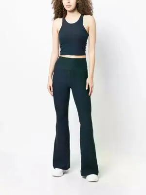 Beyond Yoga Focus Cropped Racerback Tank - Blue