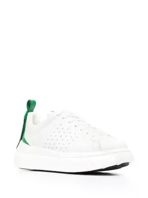 Red Valentino Bow-detail Leather Sneakers