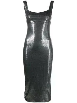 ATU BODY COUTURE Sequin Bodycon Midi Dress
