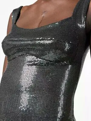 ATU BODY COUTURE Sequin Bodycon Midi Dress