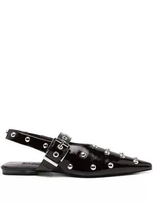 Senso Kingston Flats With Stud Detailing And Buckle Fastening