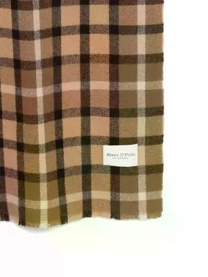 Marc O'polo Checked Scarf - Neutrals