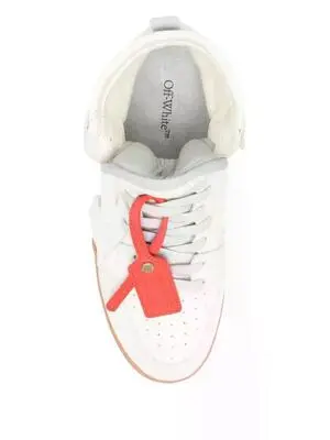 Off-White Floating Arrow Leather Sneakers