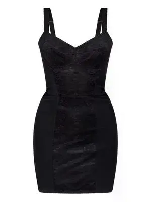 Dolce & Gabbana Sleeveless Mini Dress - Black