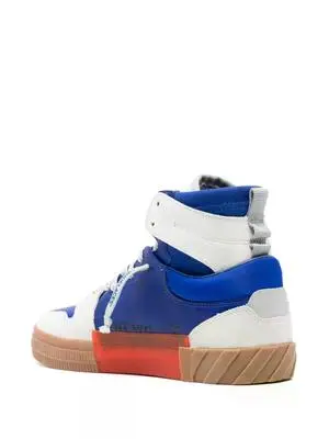Off-White Floating Arrow High-top Sneakers - Blue