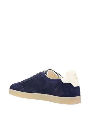 Brunello Cucinelli Suede Low-top Sneakers - Blue