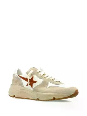 GOLDEN GOOSE Star-motif Running Sneakers - Neutrals