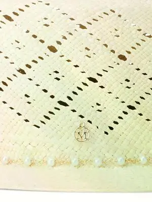 MAISON MICHEL Kiki Beaded Hat