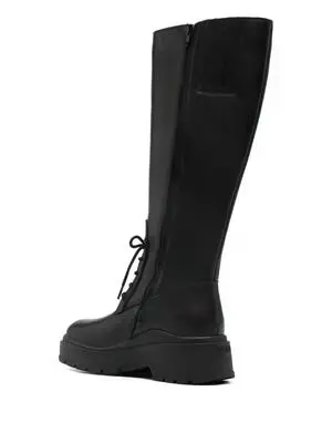 Liu Jo Buckle Lace-up Boots