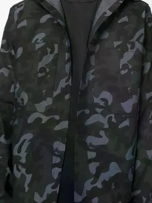 Alchemy Fashions Camouflage-print Hooded Shirt