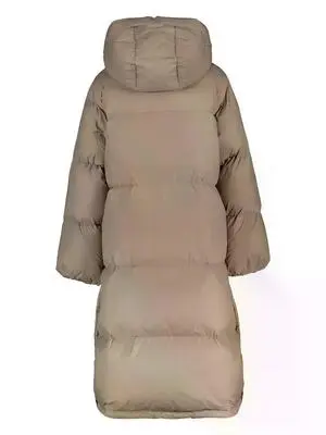 Gant Hooded Down Coat - Neutrals
