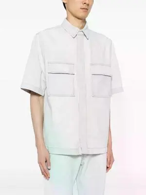 IRO PARIS Short-sleeve Denim Shirt
