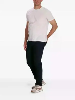 JACOB COHЁN Contrast-stitching Cotton Trousers