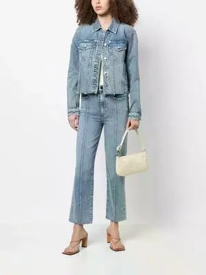 LE JEAN Denim Trucker Jacket