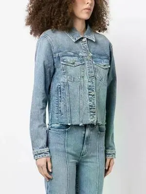 LE JEAN Denim Trucker Jacket