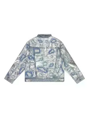 WHO DECIDES WAR Heavy Metal Denim Trunker Jacket