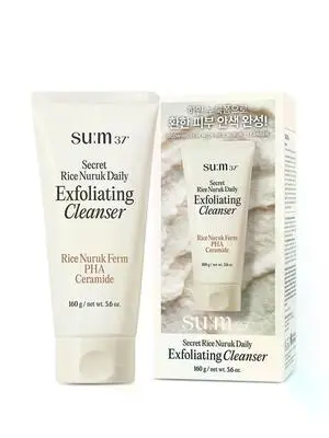 SUM37 Secret Rice Nuruk Daily Exfoliating Cleanser - Neutrals