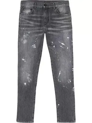 Off-white Logo Jeans For Men