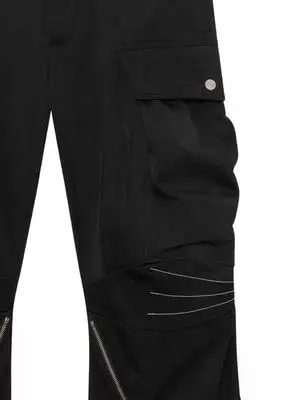 FFFPOSTALSERVICE Cotton Cargo Pants With Zip Detail