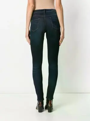 CAMBIO Dark-wash Skinny Jeans