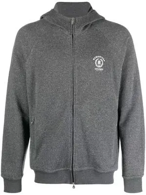 Brunello Cucinelli Logo-print Zip-up Hoodie