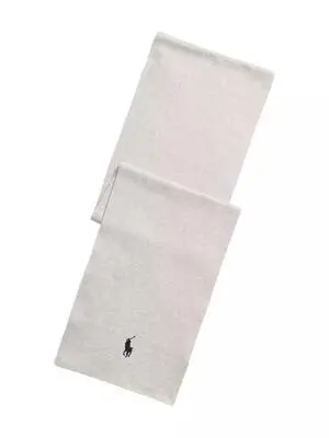 Polo Ralph Lauren Logo-detail Scarf - Neutrals