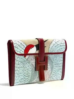 Hermès 1981 Pm Jige Elan Clutch Bag